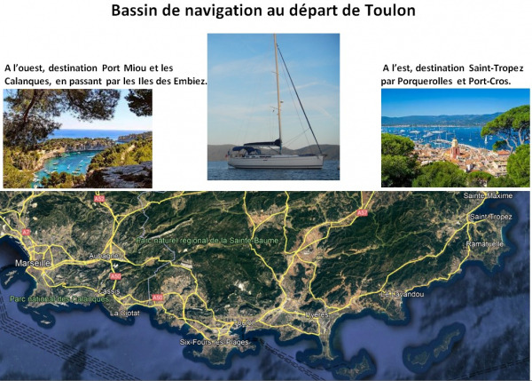 Formation / Evaluation / Croisière au départ de Toulon - COMPLET | Spi d'Oc